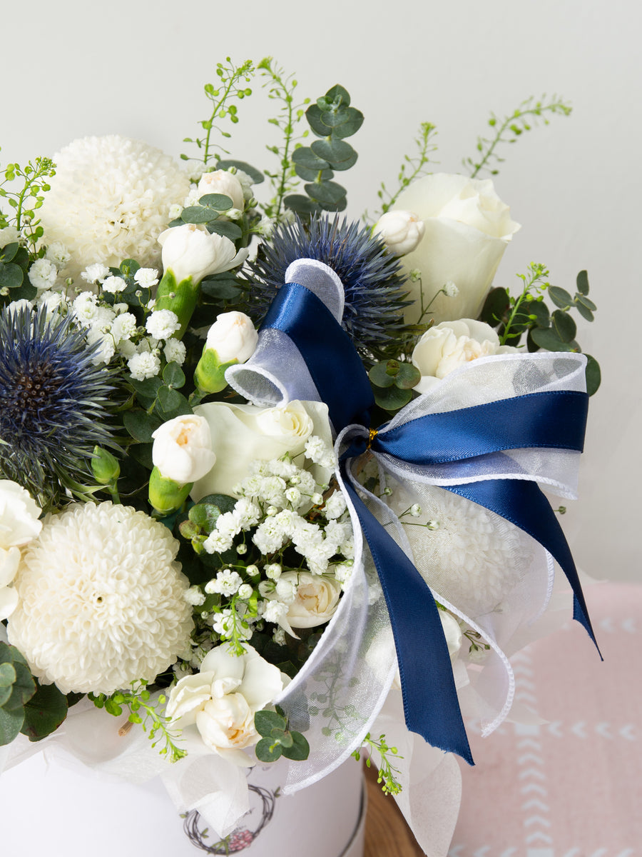 Azure Serenity | Flower Box – Flower Sugar