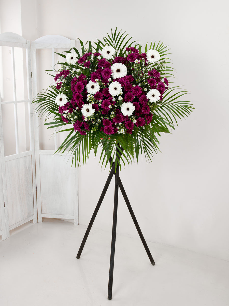 Eternal Remembrance | Condolence Flower Stand – Flower Sugar