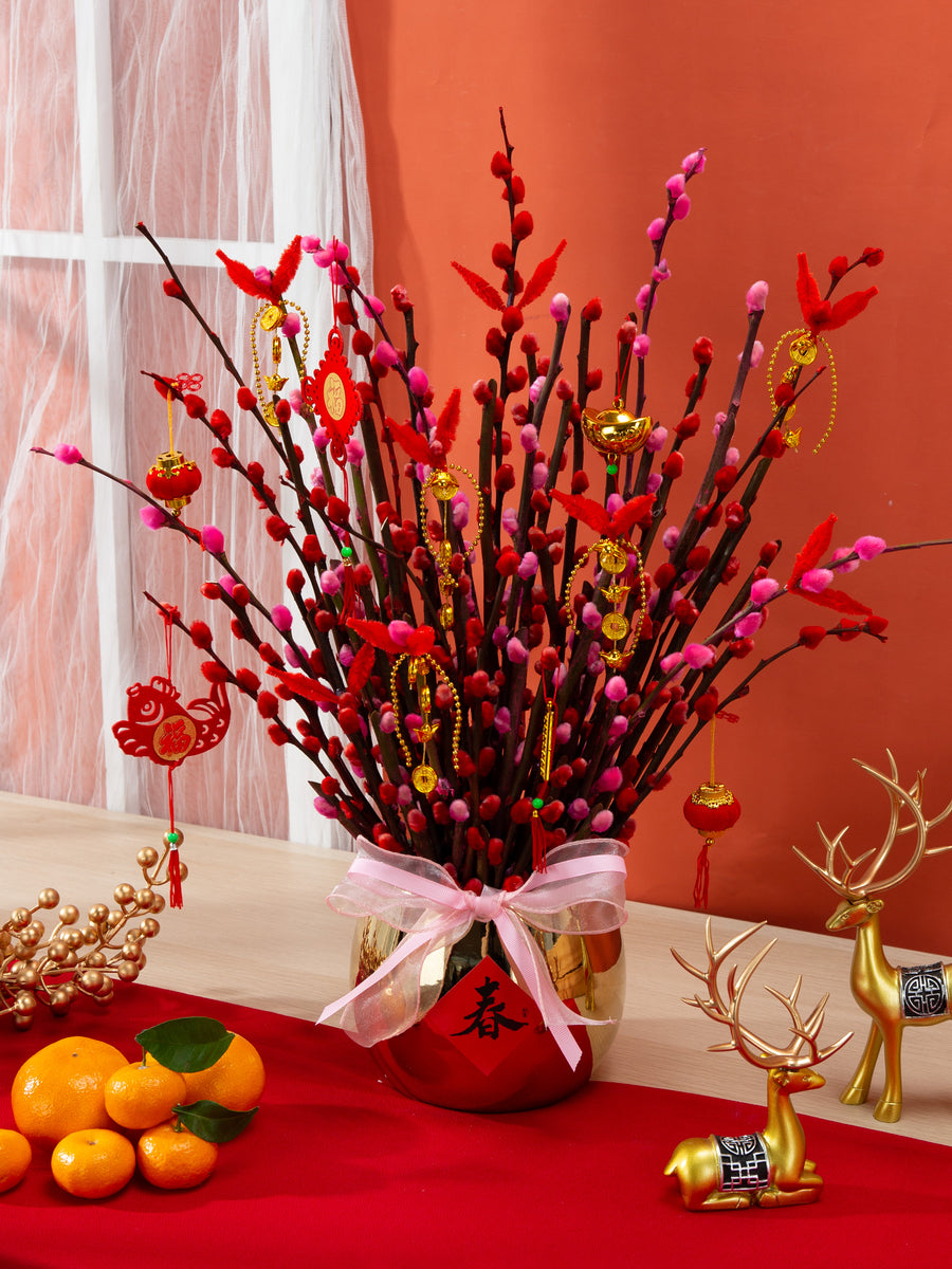 Fu Gui - Chinese New Year Flowers Decoration – Flower Sugar